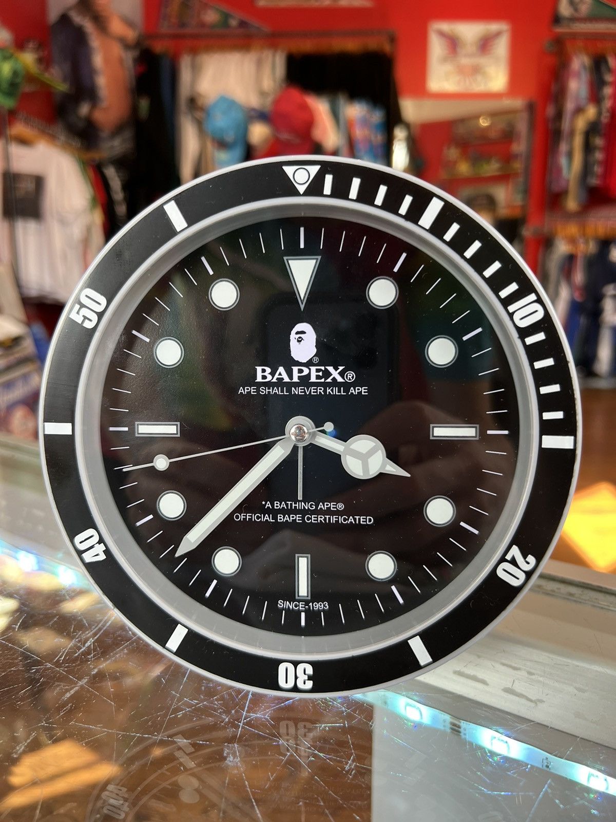 Bape Bapex Clock | Grailed