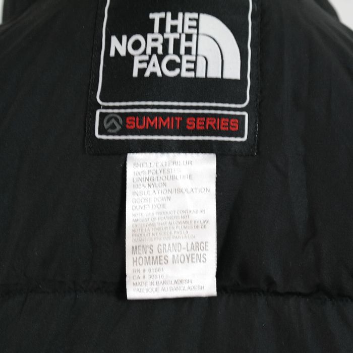 The North Face THE NORTH FACE 900 FILL SUMMIT SERIES PUFFER JACKET ...