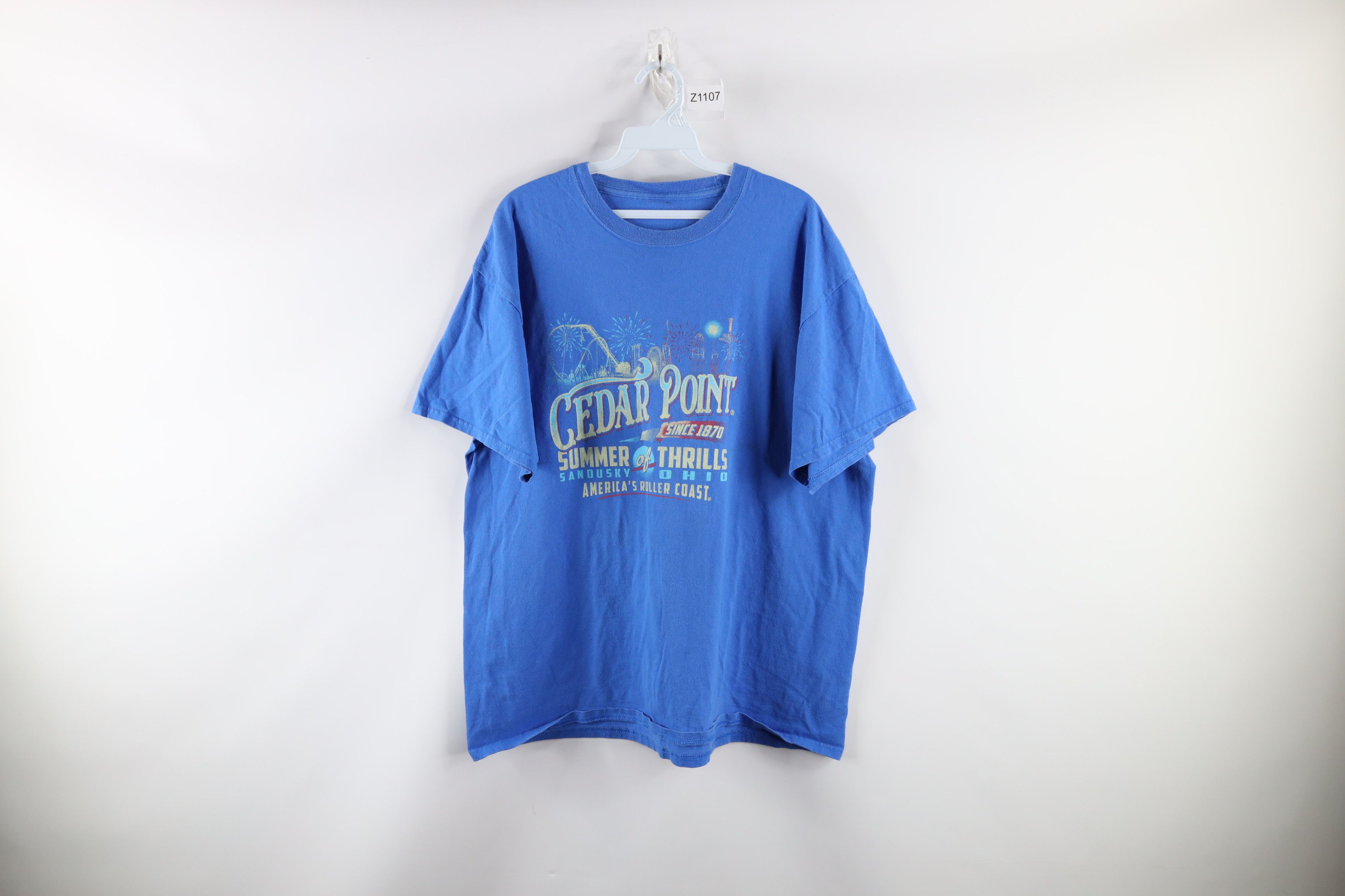 Vintage Vintage Cedar Point Americas Coast Amusement Park T-Shirt | Grailed