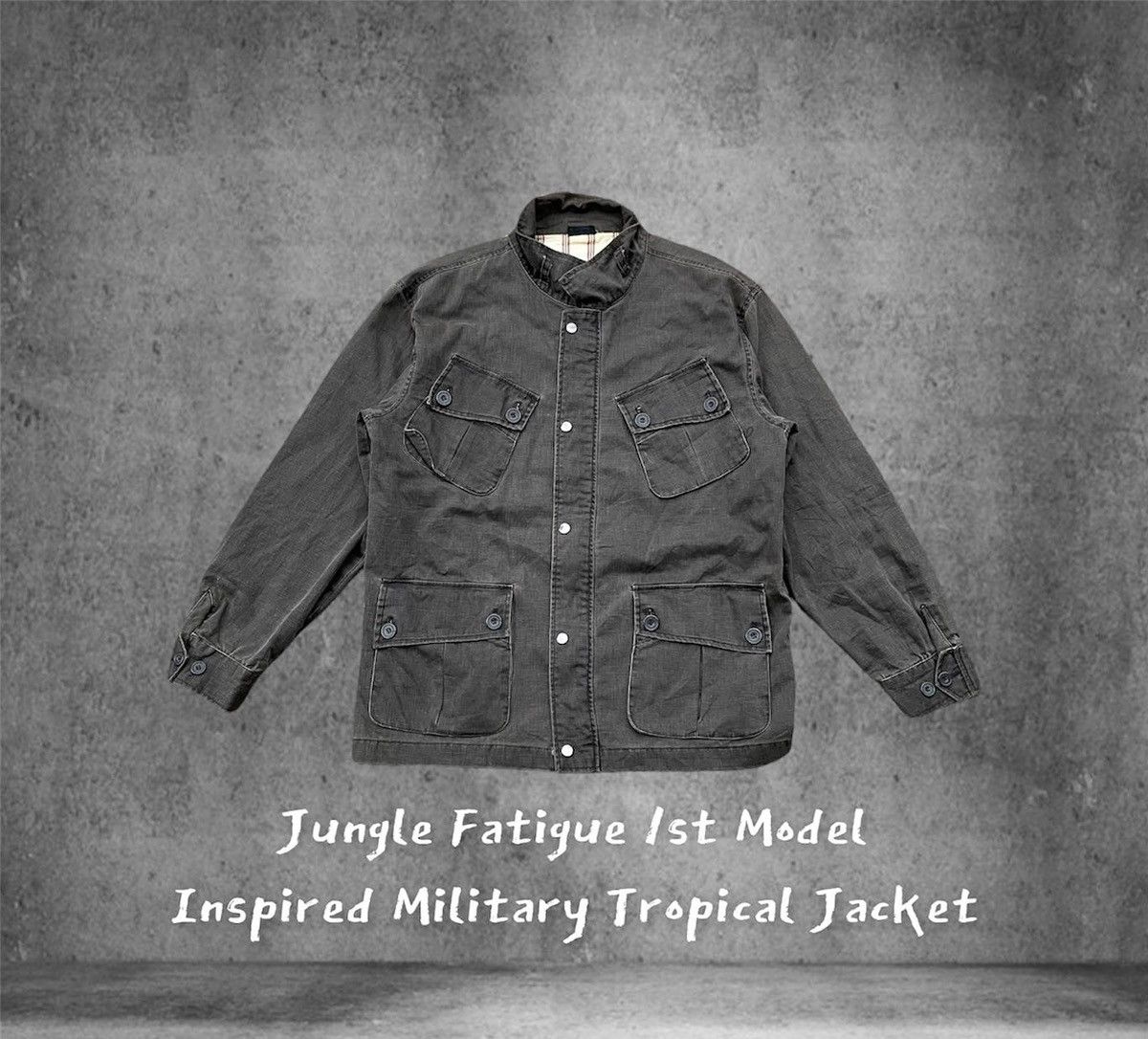 Japanese Brand × Military × Usmc Jungle Fatigue 1st Model Tropical ...