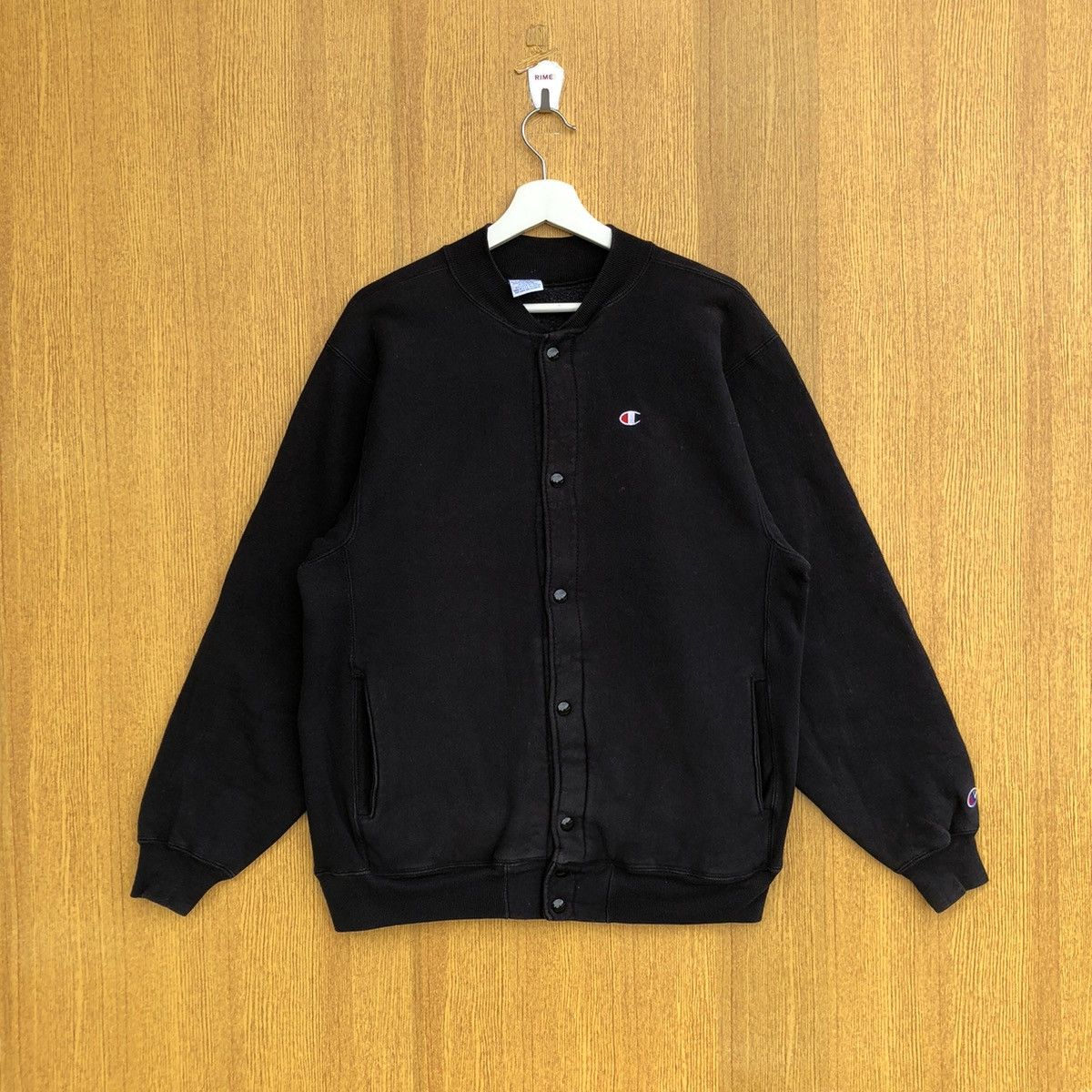 Champion × Vintage Vintage Champion Reverse Weave Full Button ...