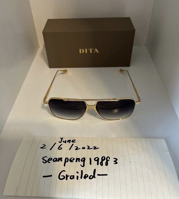 Dita ALKAMX DTS100-A-01 Dark Grey to Clear Gradient | Grailed