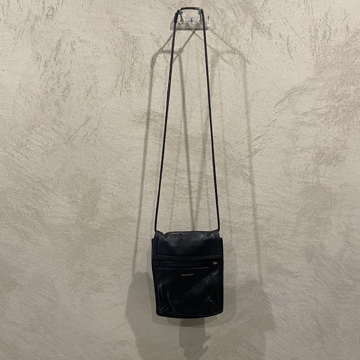 Balenciaga Balenciaga small Explorer leather bag | Grailed