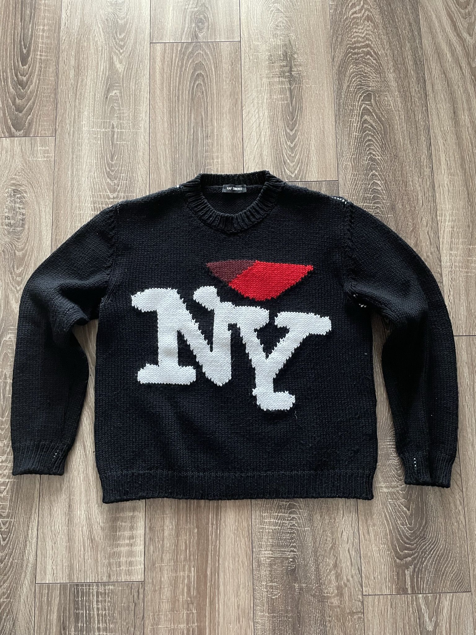 Raf Simons Raf Simons I Love NY Sweater | Grailed