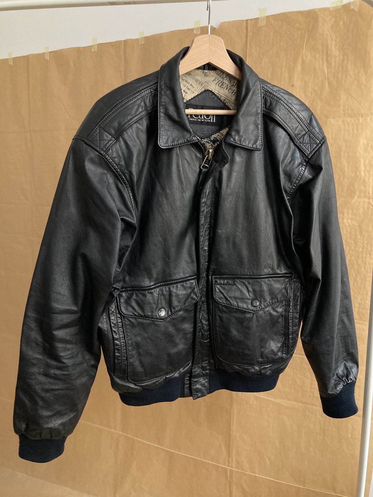 Avirex × Leather Jacket × Vintage Vintage Petroff 90s A2 Jacket | Grailed