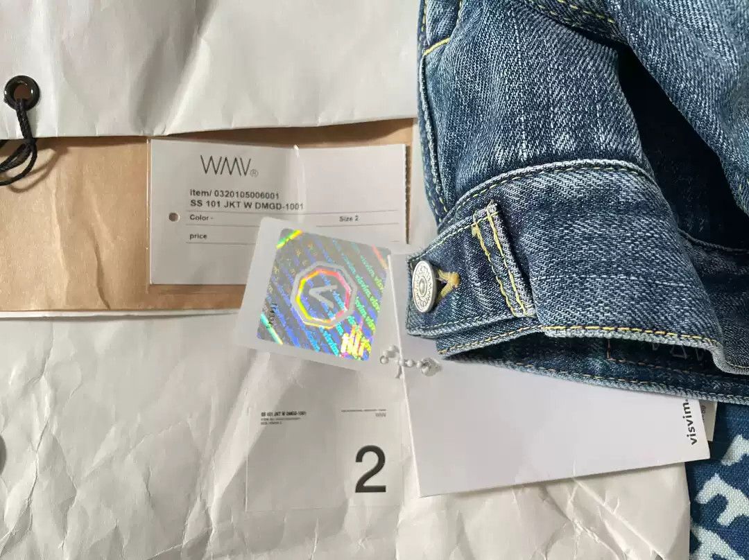 Visvim Visvim WMV 20SS 101 JKT W DMGD-1001 | Grailed