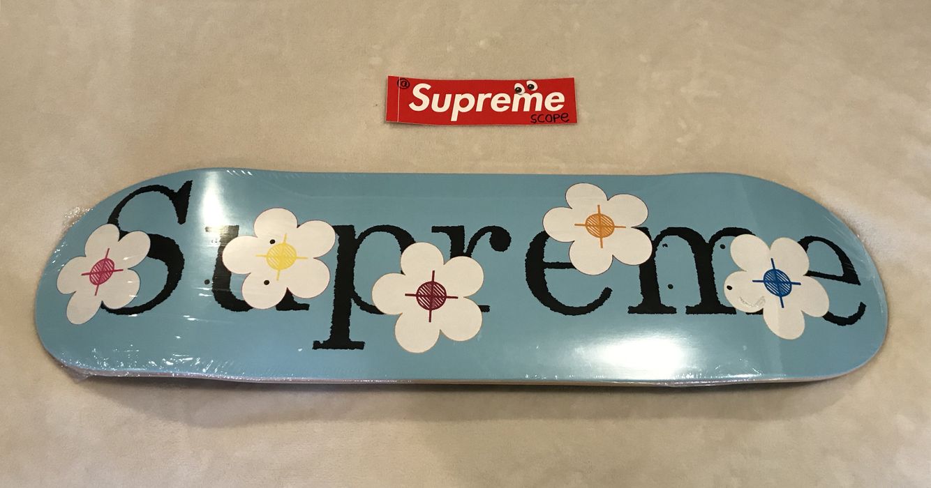 Supreme Blue Supreme Flowers Deck | Grailed