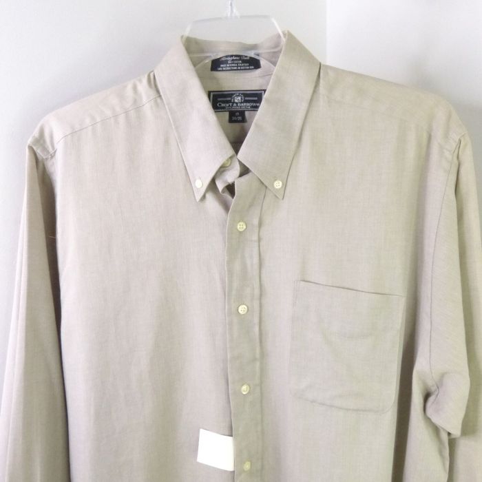 Croft & Barrow NWD Croft & Barrow Herringbone Twill Knit Button-Down ...