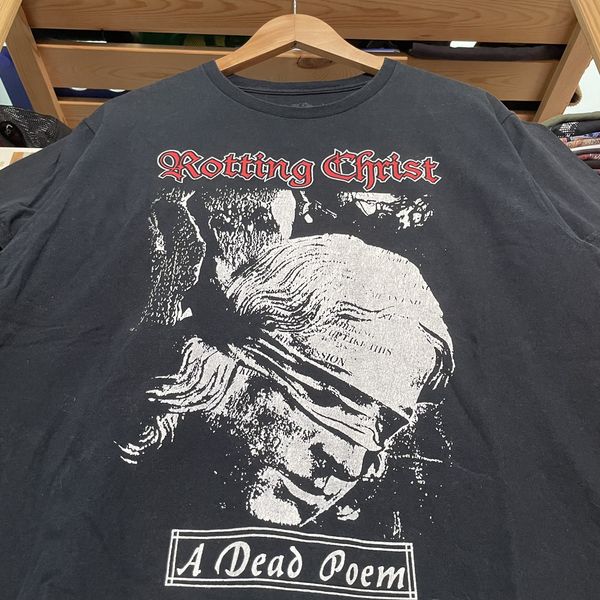 Vintage Rotting Christ A Dead Poem Band/Jesus Christ T-shirt | Grailed