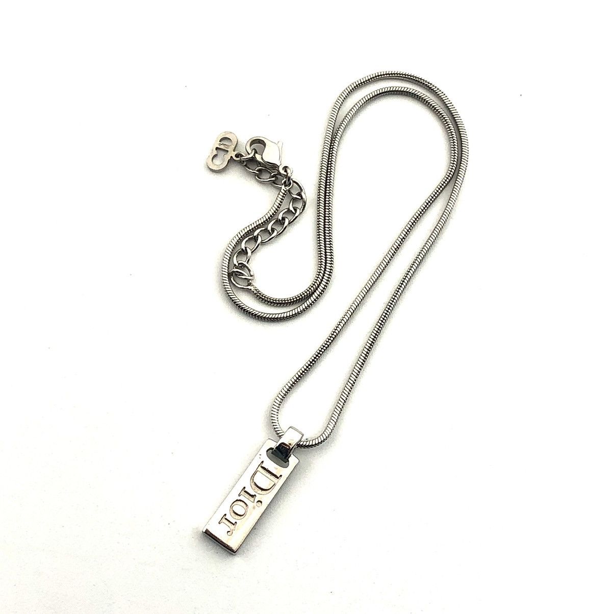 Dior Dior Logo Tag Necklace | Grailed