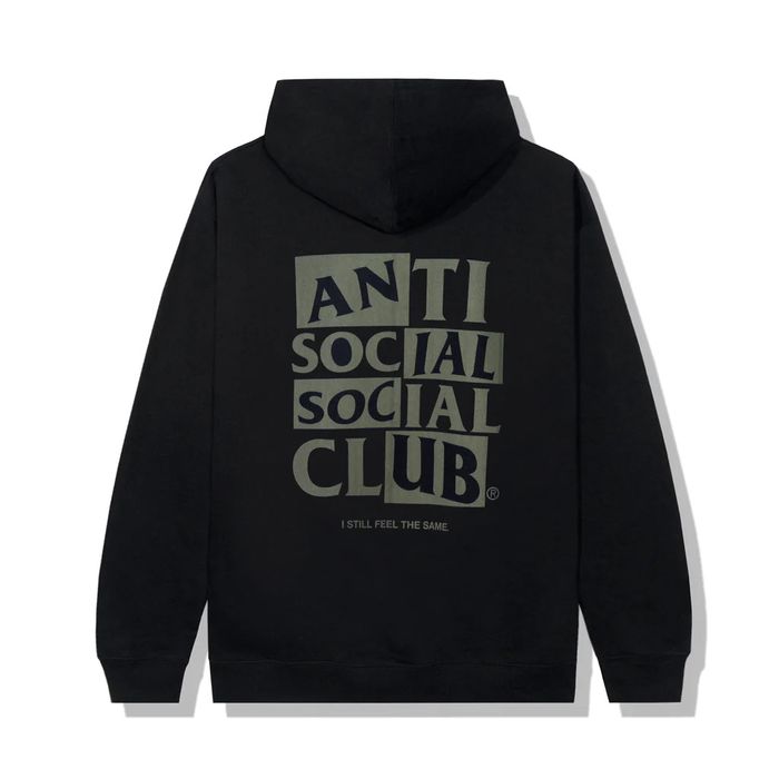 Anti Social Social Club DS FW22 Green ASSC Muted Black Hoody BAPE KITH ...