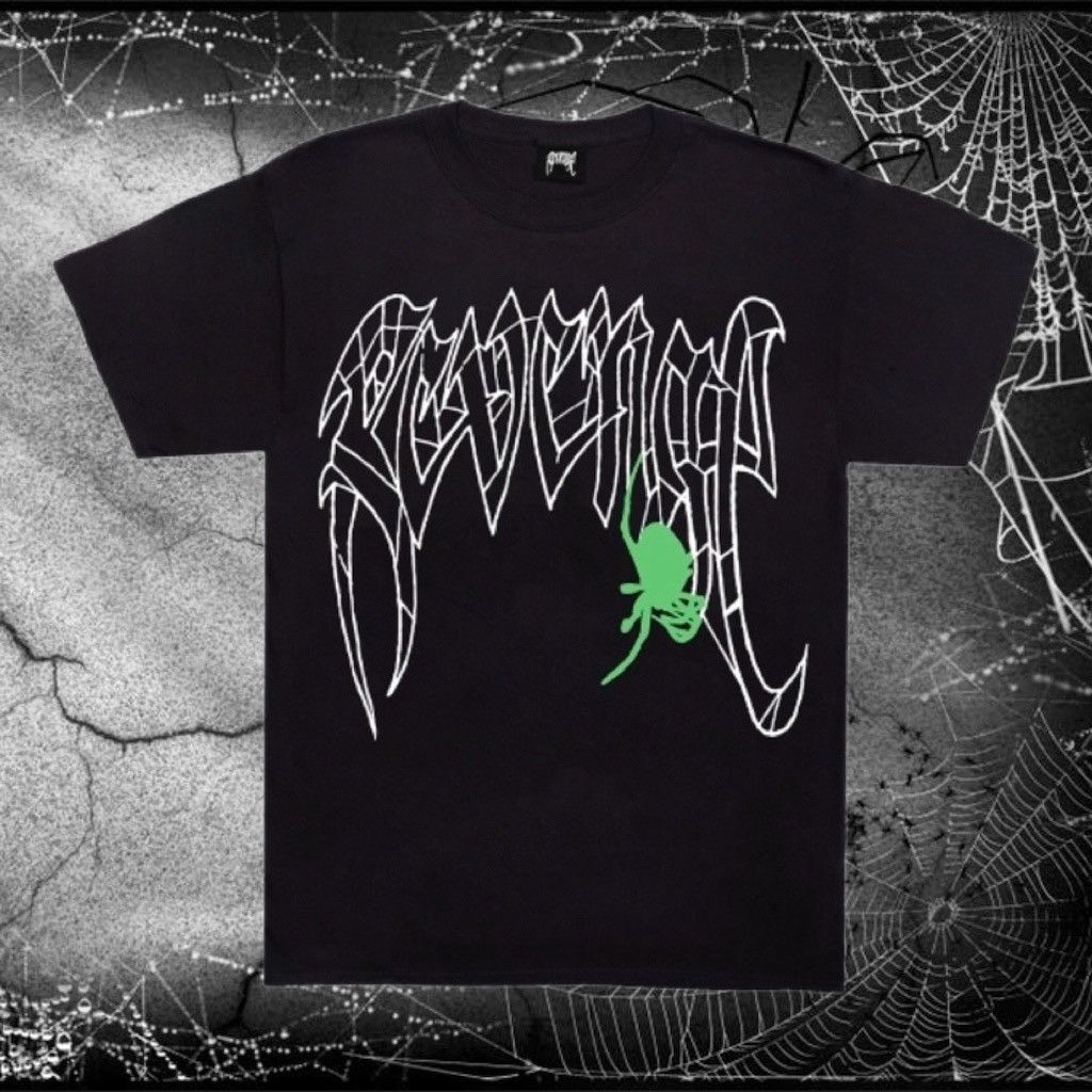 Revenge Green Spider Tee | Grailed