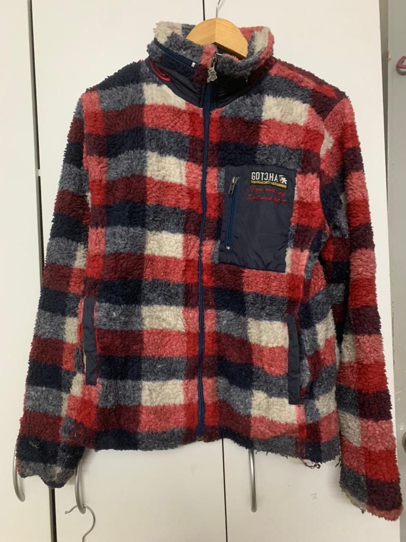 Japanese Brand Gotcha sheepskin jacket | Grailed