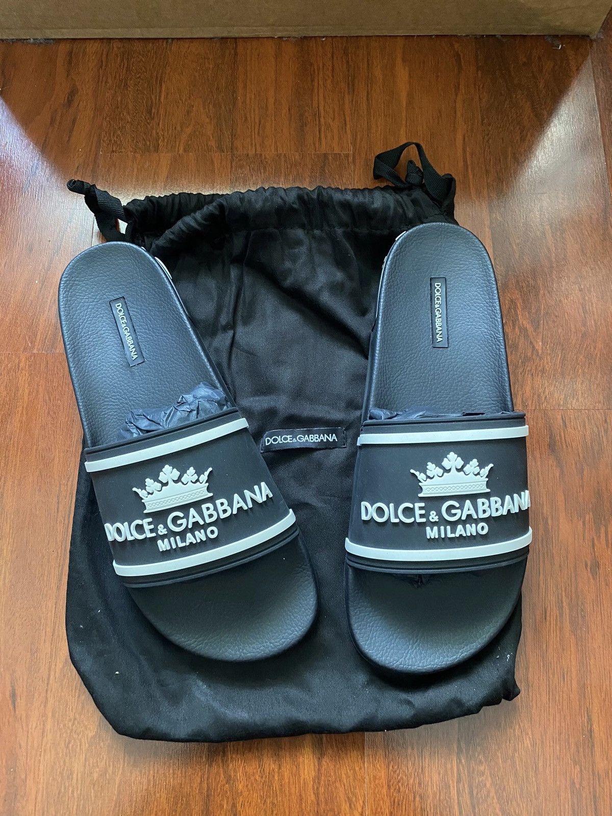 Dolce & Gabbana Dolce & Gabbana Pool Slides | Grailed
