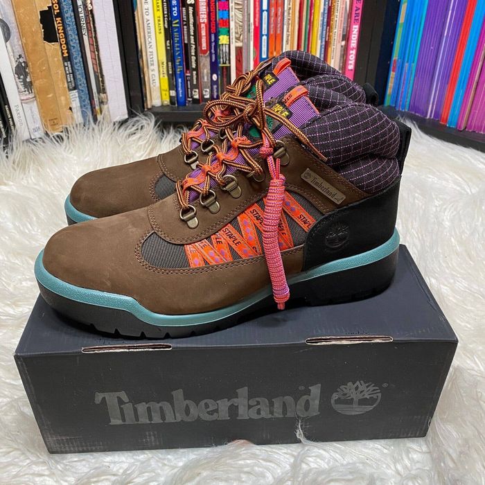 Timberland Timberland X Staple Field Boots Chukka Nubuck Dark Brown ...