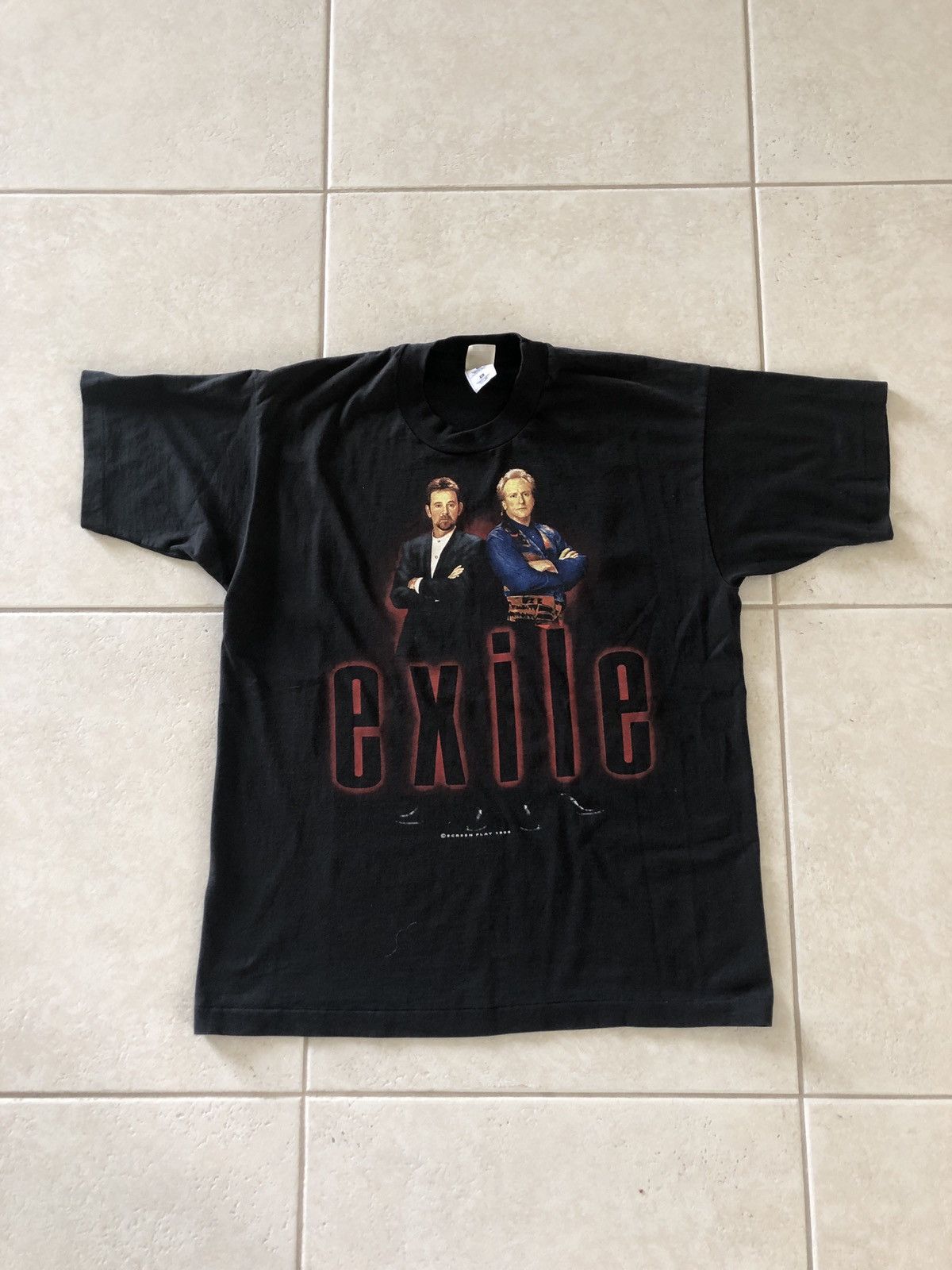 Band Tees × Rock Tees × Vintage Vintage Exile Band 1996 Tour Tshirt ...