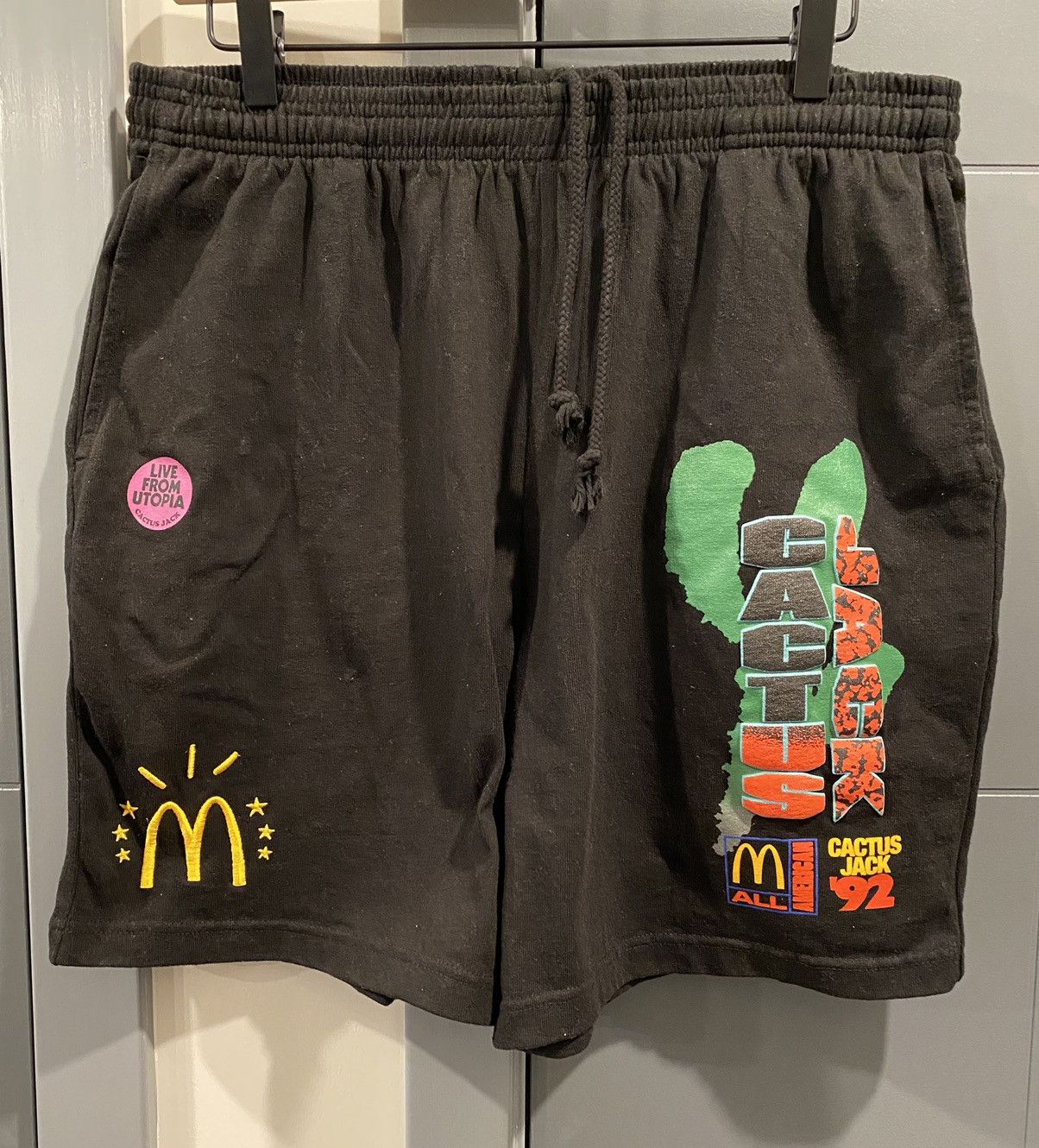 Travis Scott Travis Scott x McDonald’s All American ‘92 II Shorts | Grailed