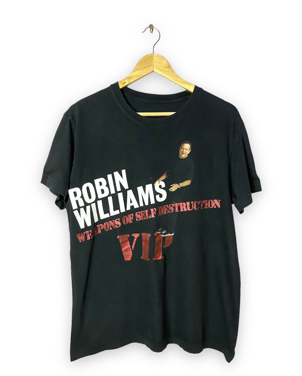 Movie × Tour Tee × Vintage Vintage Robin Williams Weapons Of Self Destruction Tour Tees | Grailed