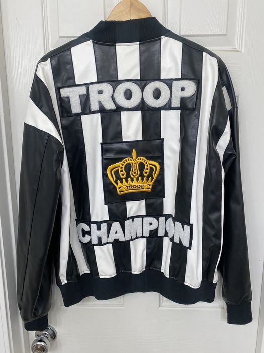 Troop Leather Jacket Troop Champion | Grailed