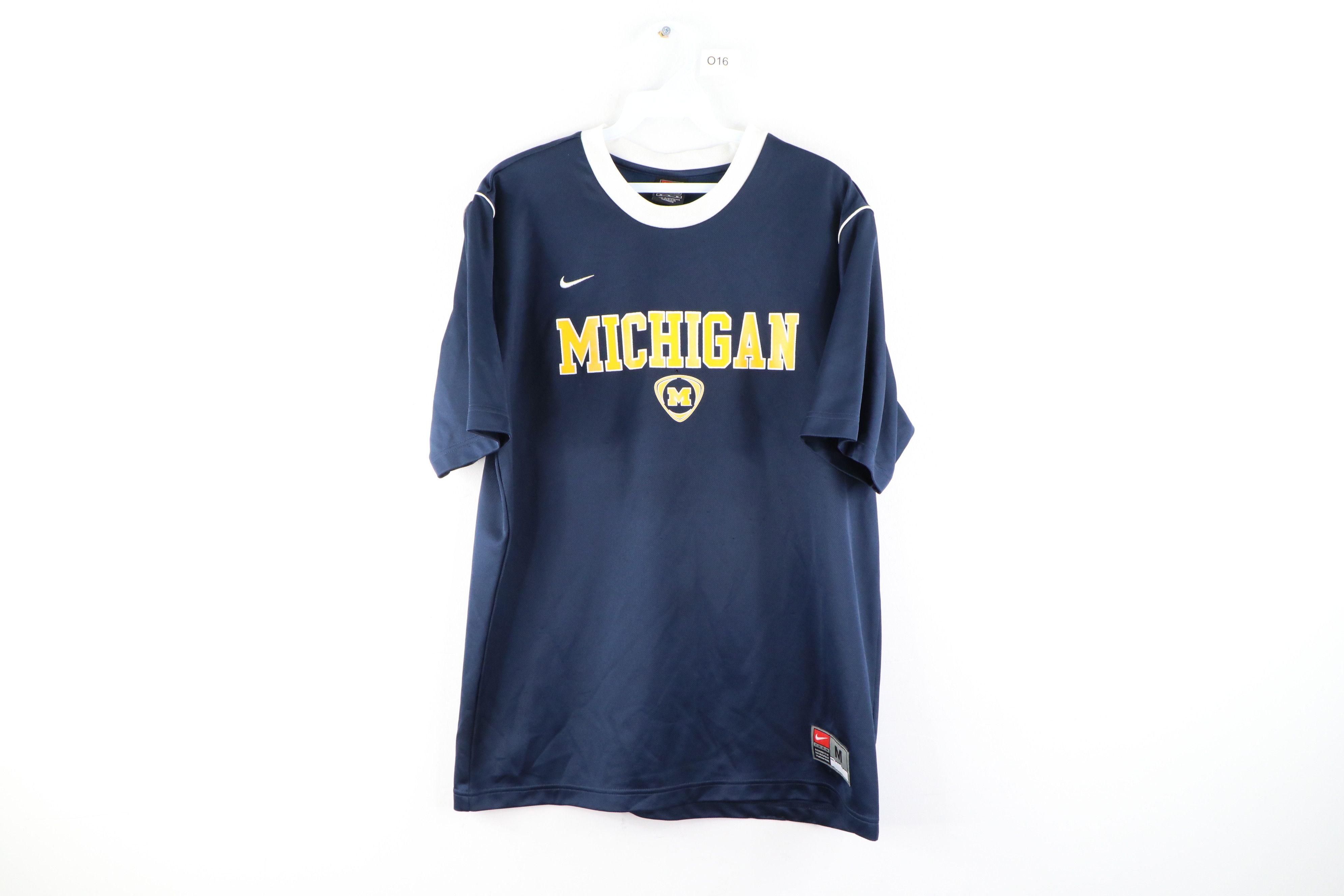 Nike × Vintage Vintage Nike Michigan Wolverines Team Issued Soccer ...