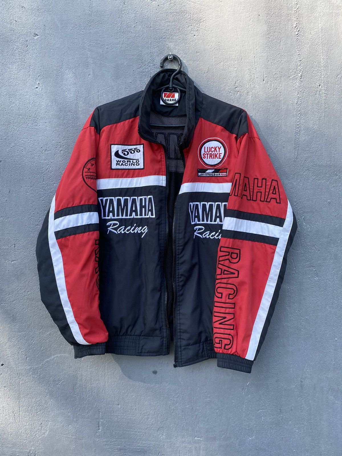 Racing × Vintage × Yamaha Vintage YAMAHA Racing Jacket Lucky Strike ...