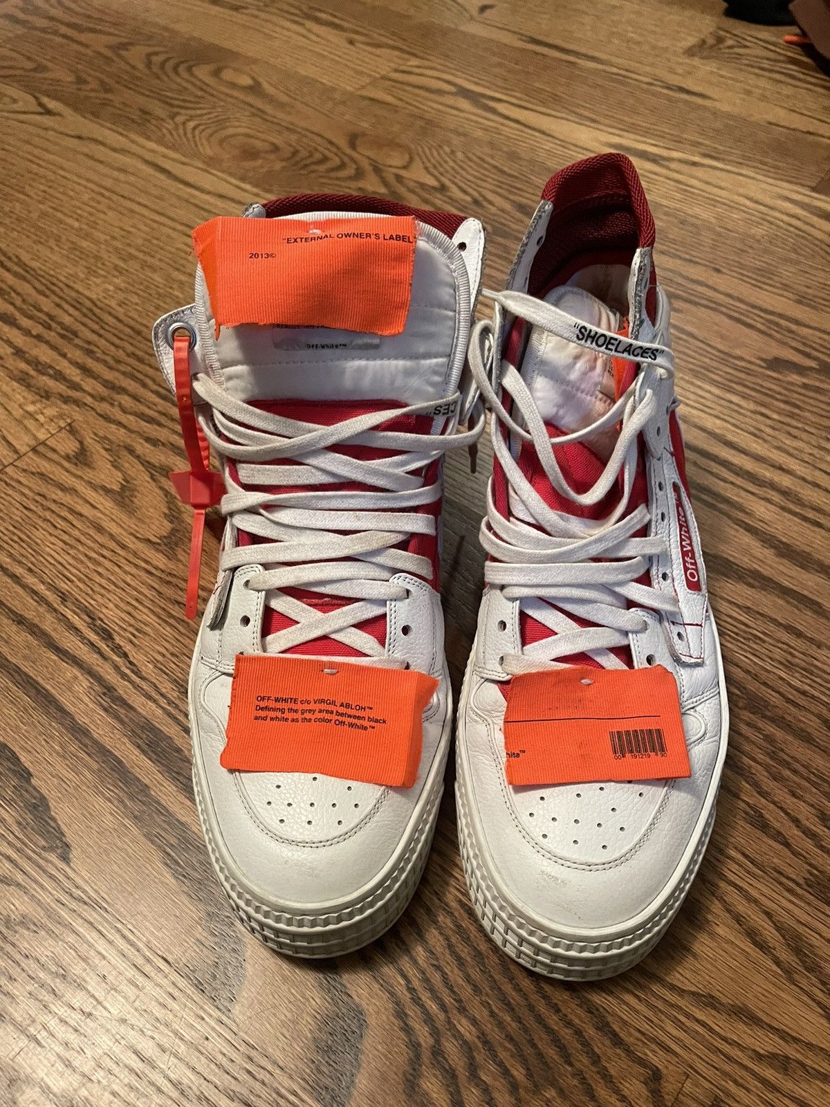 Off-White Off White High Tops | Grailed