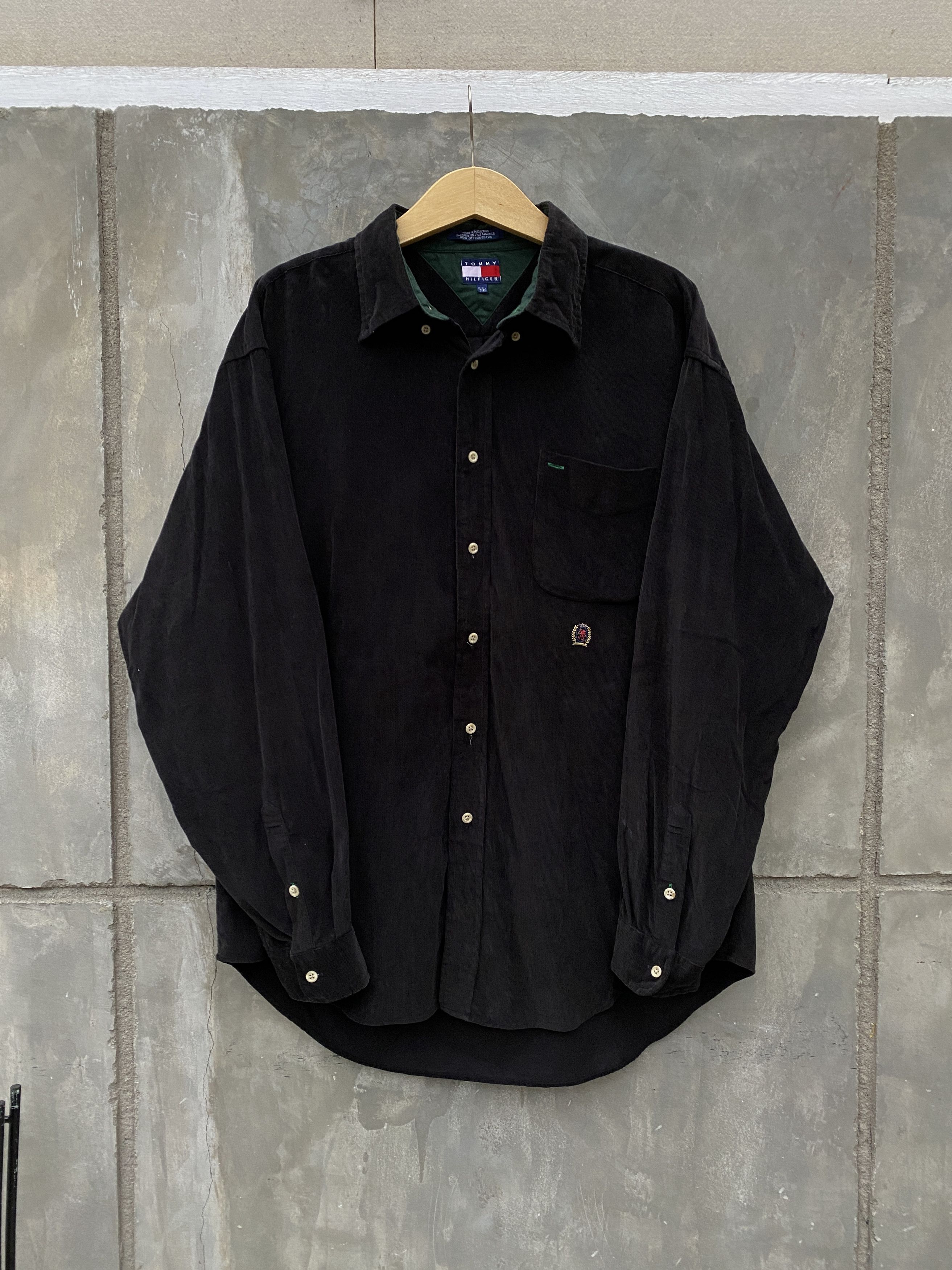 Tommy Hilfiger × Vintage VINTAGAGE TOMMY HILFIGER CORDUROY SHIRT (OLD ...