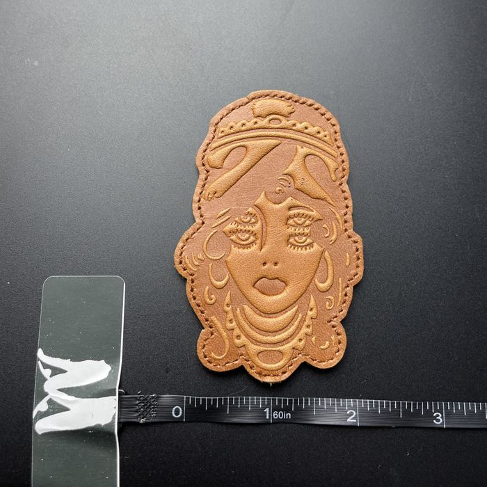 Other WRMFZY LEATHER Brown Gypsy Patch Full Size RARE | Grailed