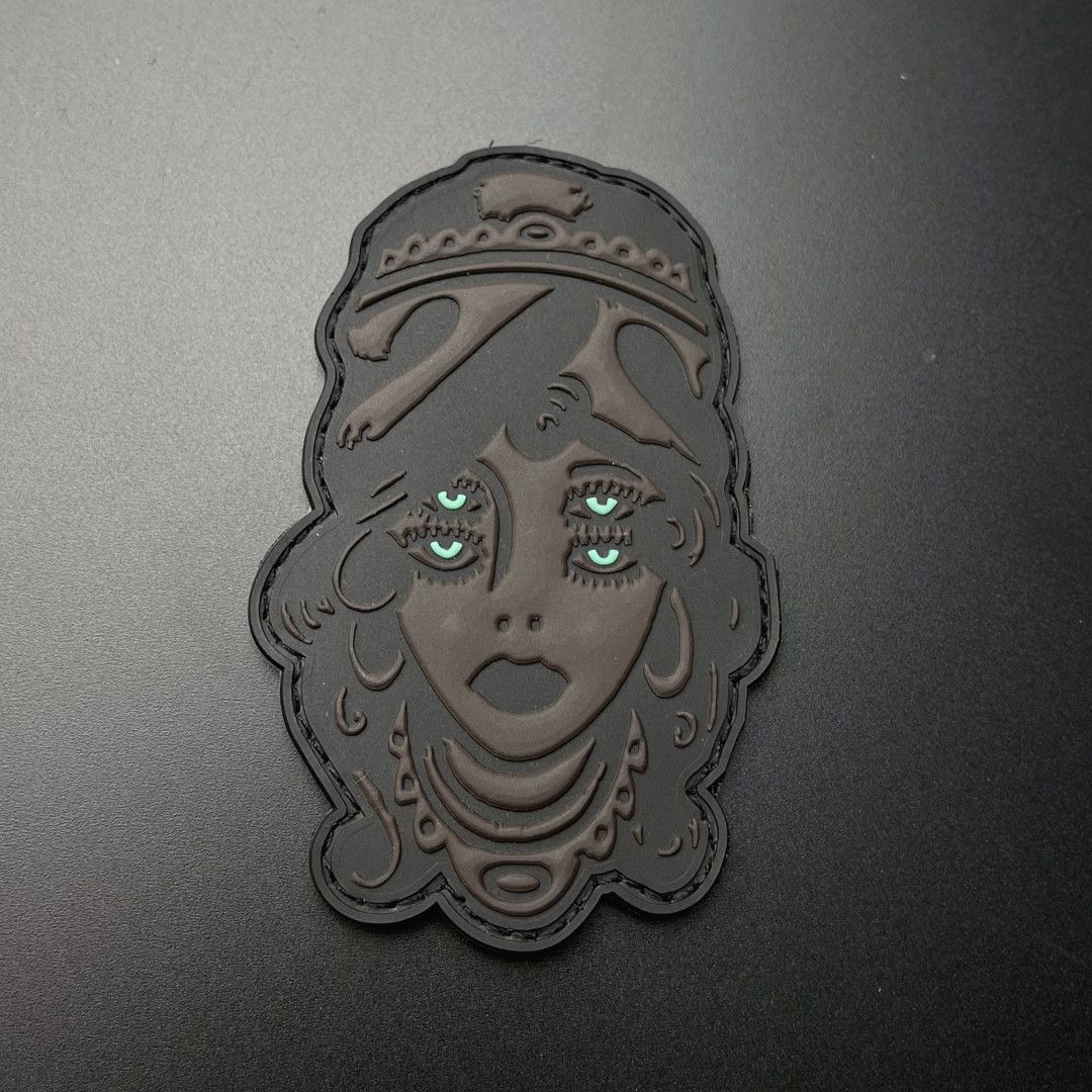 Other WRMFZY Black/Blue Eyes Gypsy Patch Full Size RARE | Grailed