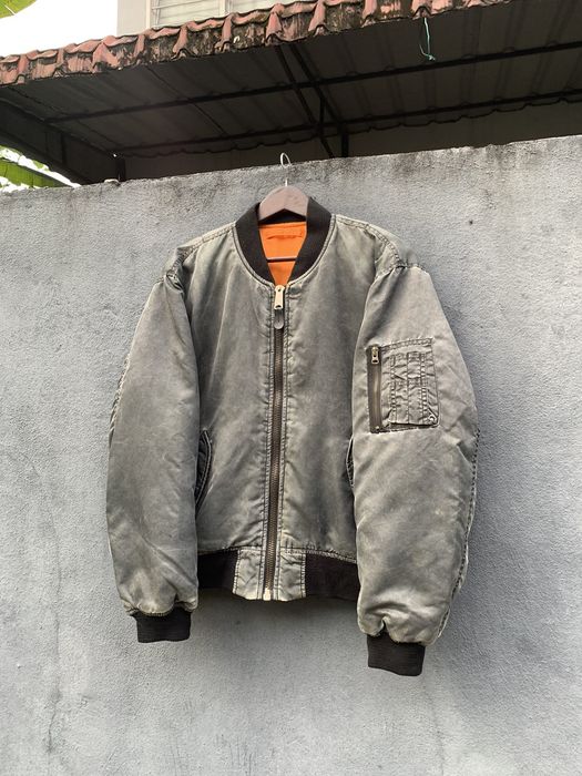 Vintage 🔥Alpha Industries Flyers MA-1 Man Intermediate Bomber Jacket | Grailed