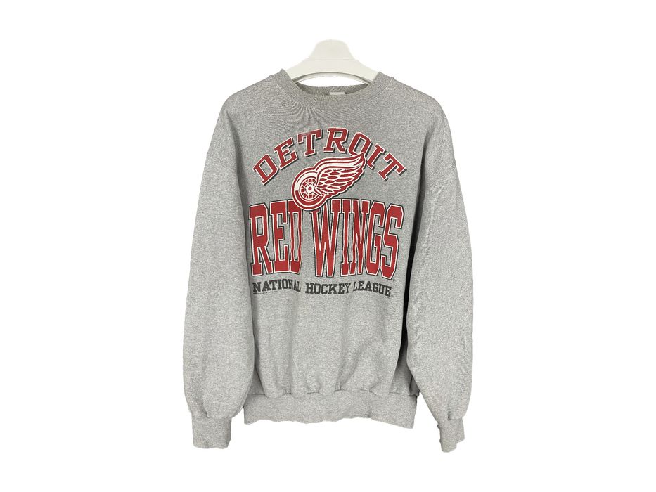 Red Wing Vintage 1990s NHL Detroit Red Wings Hockey Sweatshirts | Grailed