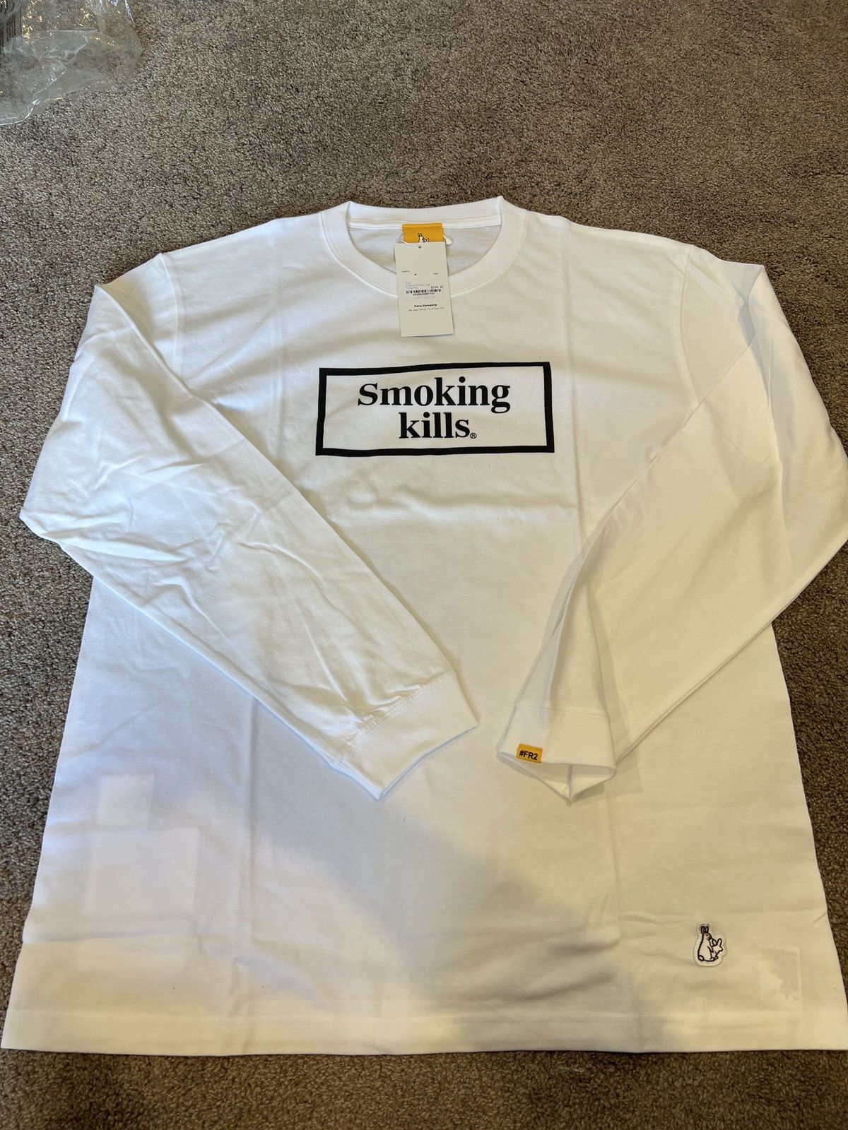 FR2 Brand new FR2 smoking kills box logo large | Grailed