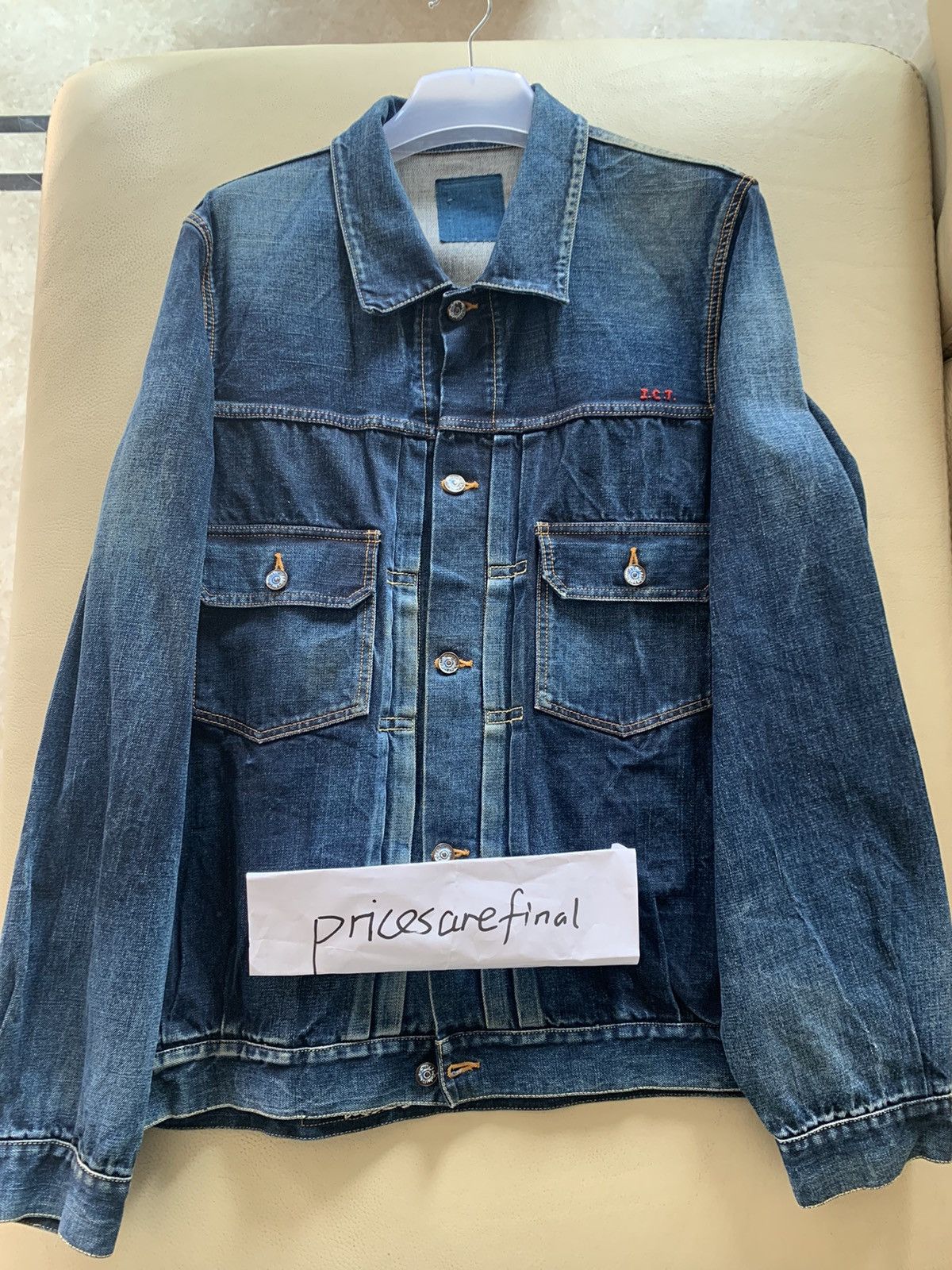 Visvim visvim dry3 101 jumbo denim jacket 17aw | Grailed