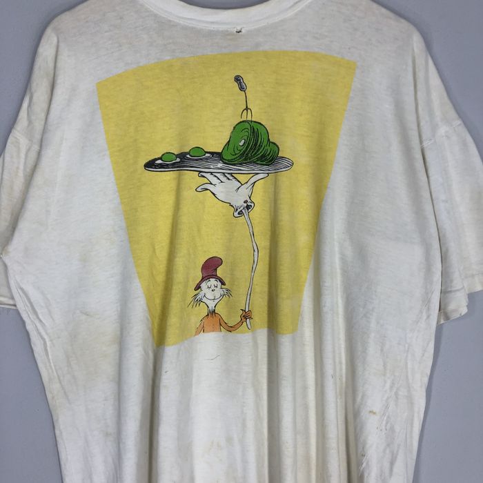 Vintage Vintage Dr Seuss Green Eggs And Ham T Shirt Xl Size Grailed