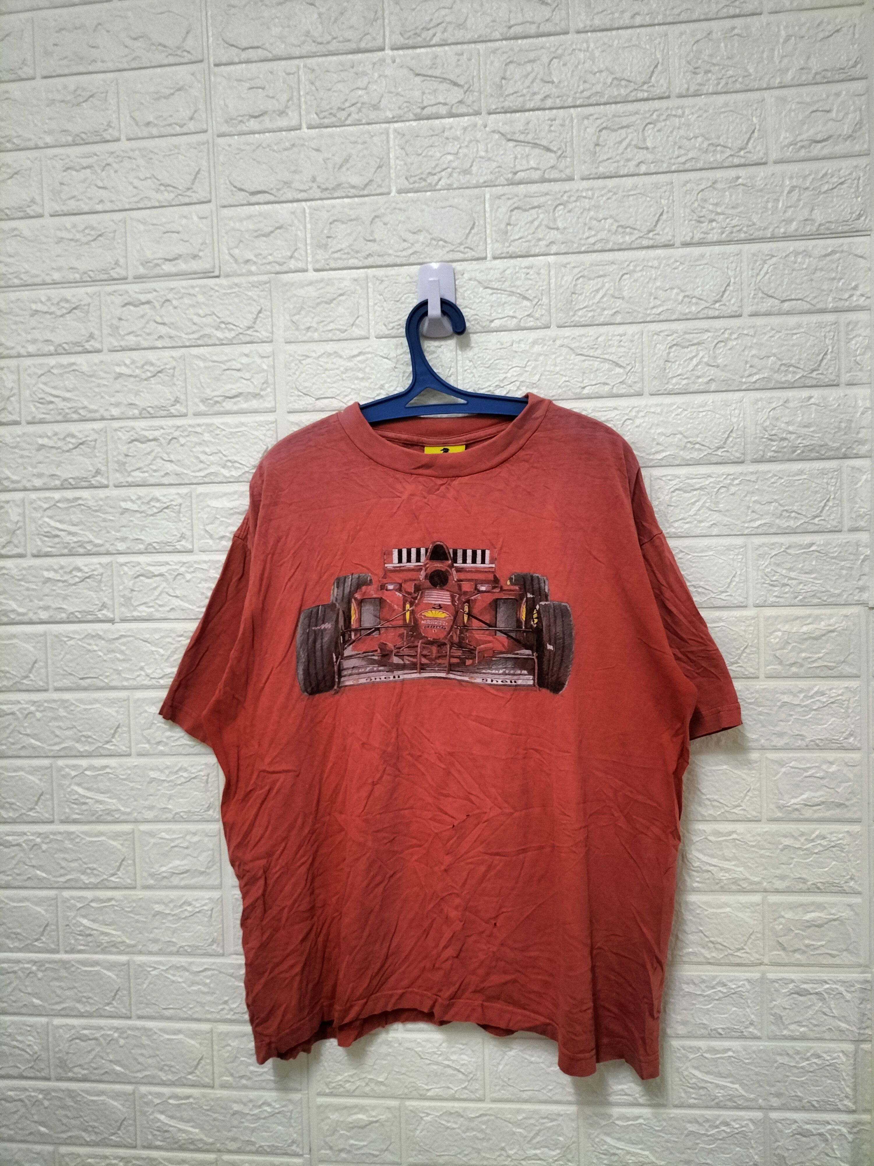 Vintage Vintage 90s Distressed Ferrari Tee | Grailed