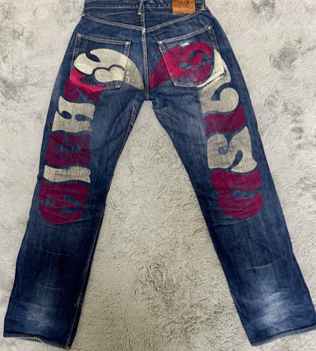 Evisu × Vintage Vintage Evisu Mighty No.2 32×35 | Grailed