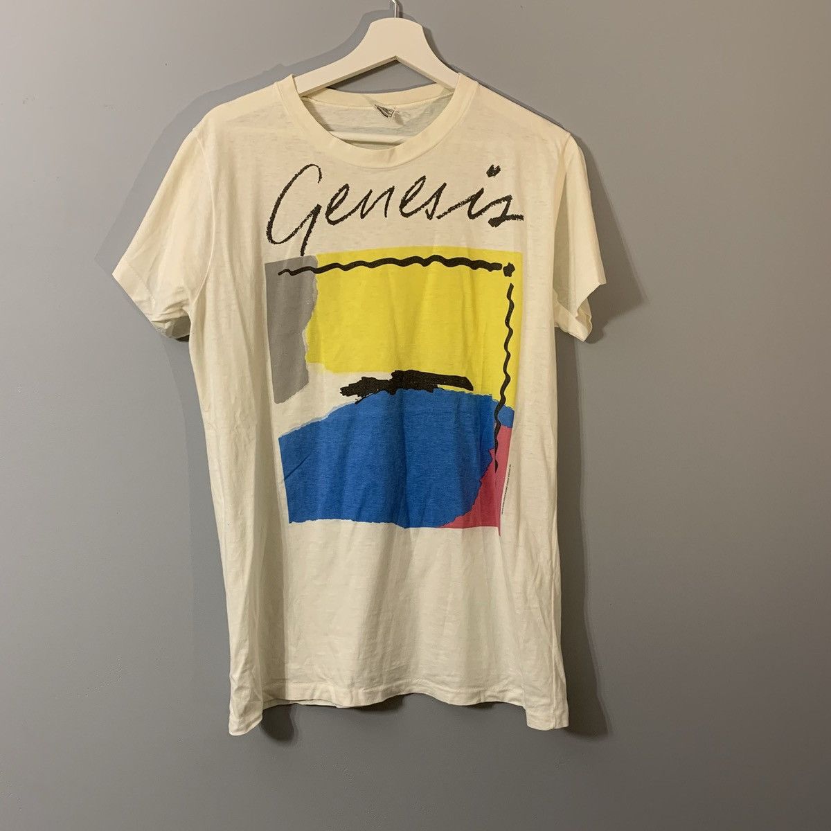 Vintage Genesis vintage band tee 80s | Grailed