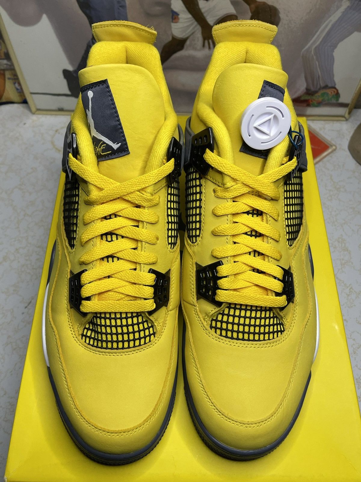 Jordan Brand Jordan Retro 4 ‘lightning’ | Grailed