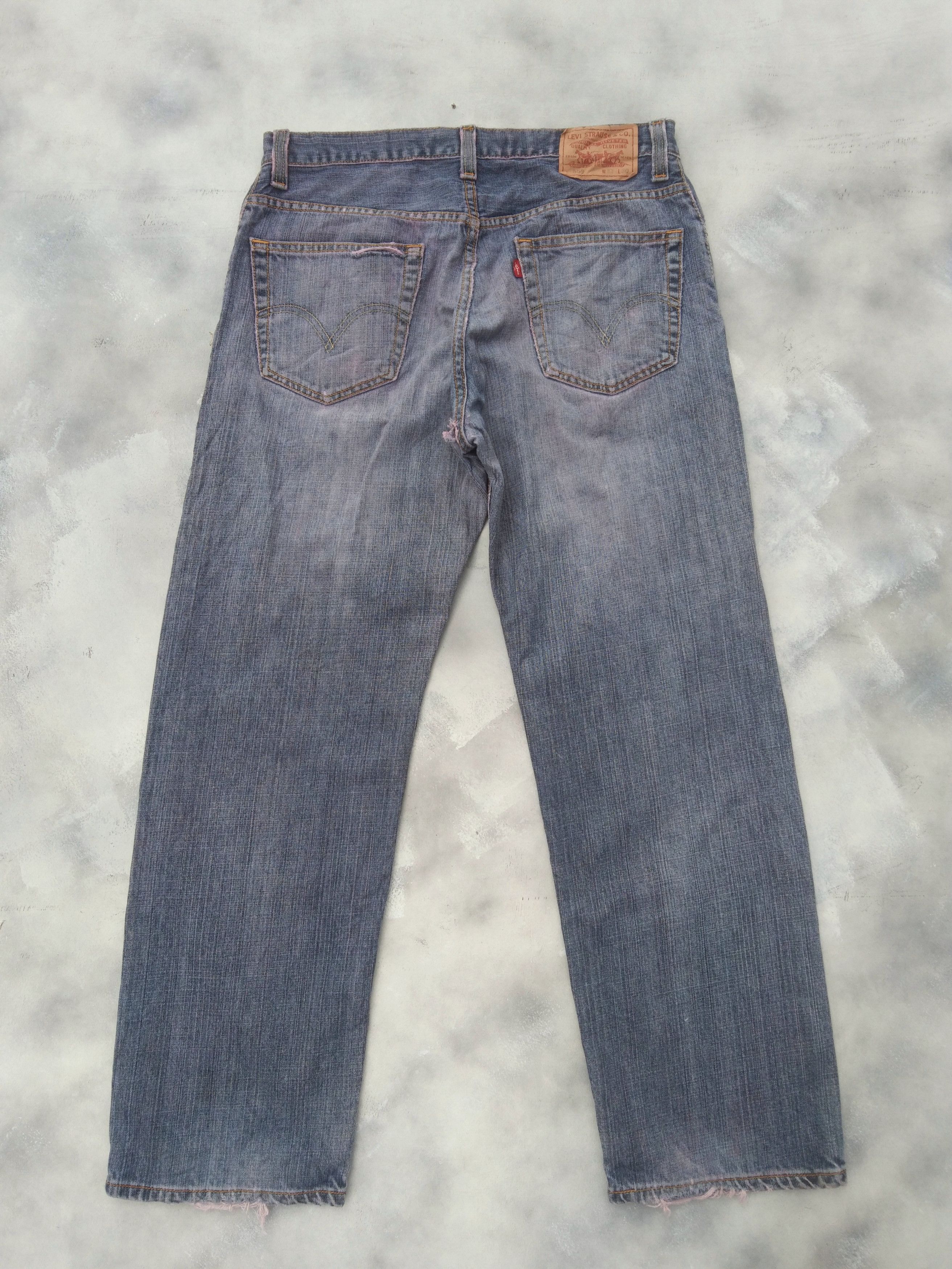 Jean × Levi's × Vintage Vintage Levi's Jeans 559 Distressed Denim 33x30 | Grailed