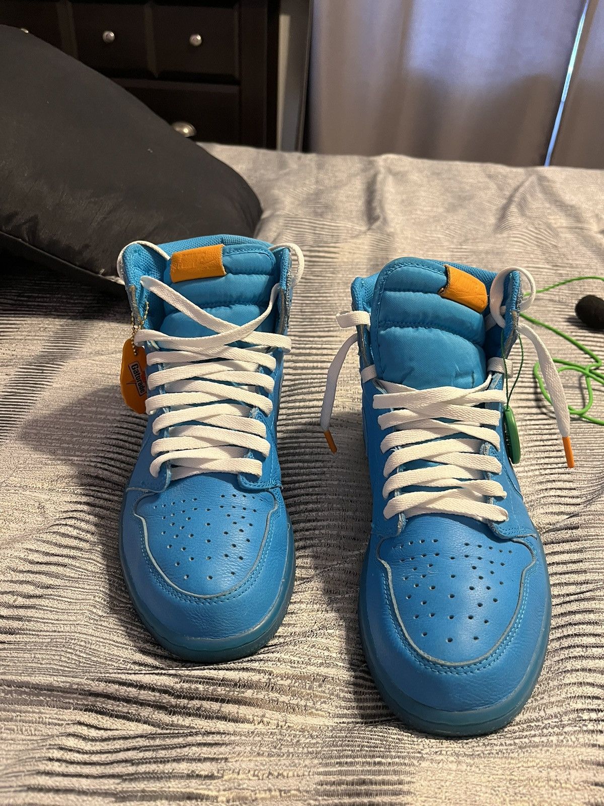 Jordan Brand × Nike Air Jordan 1 Gatorade blue lagoon | Grailed