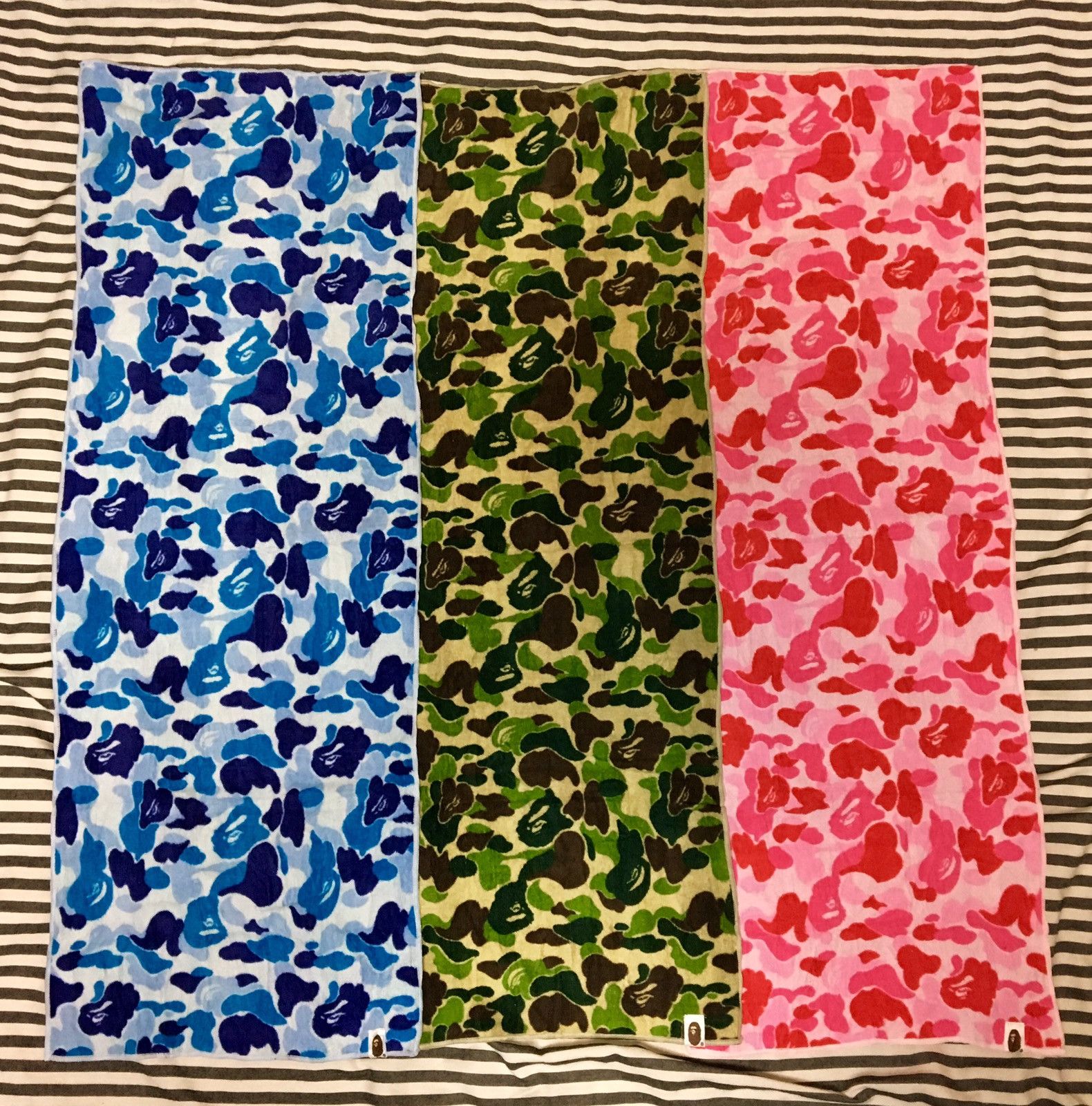 Bape Bape ABC Sport Towel Bundle | Grailed