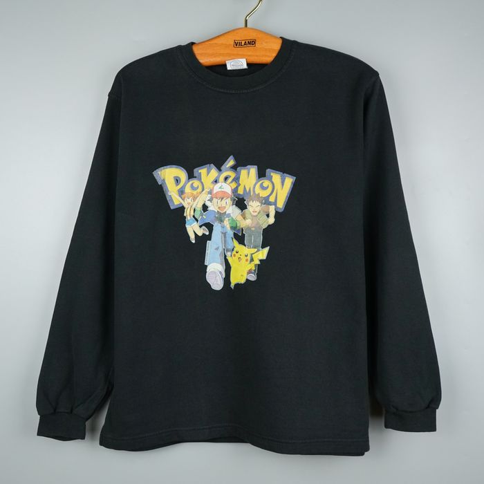 Vintage vintage Pokemon t shirt 90s Picachu Ash | Grailed