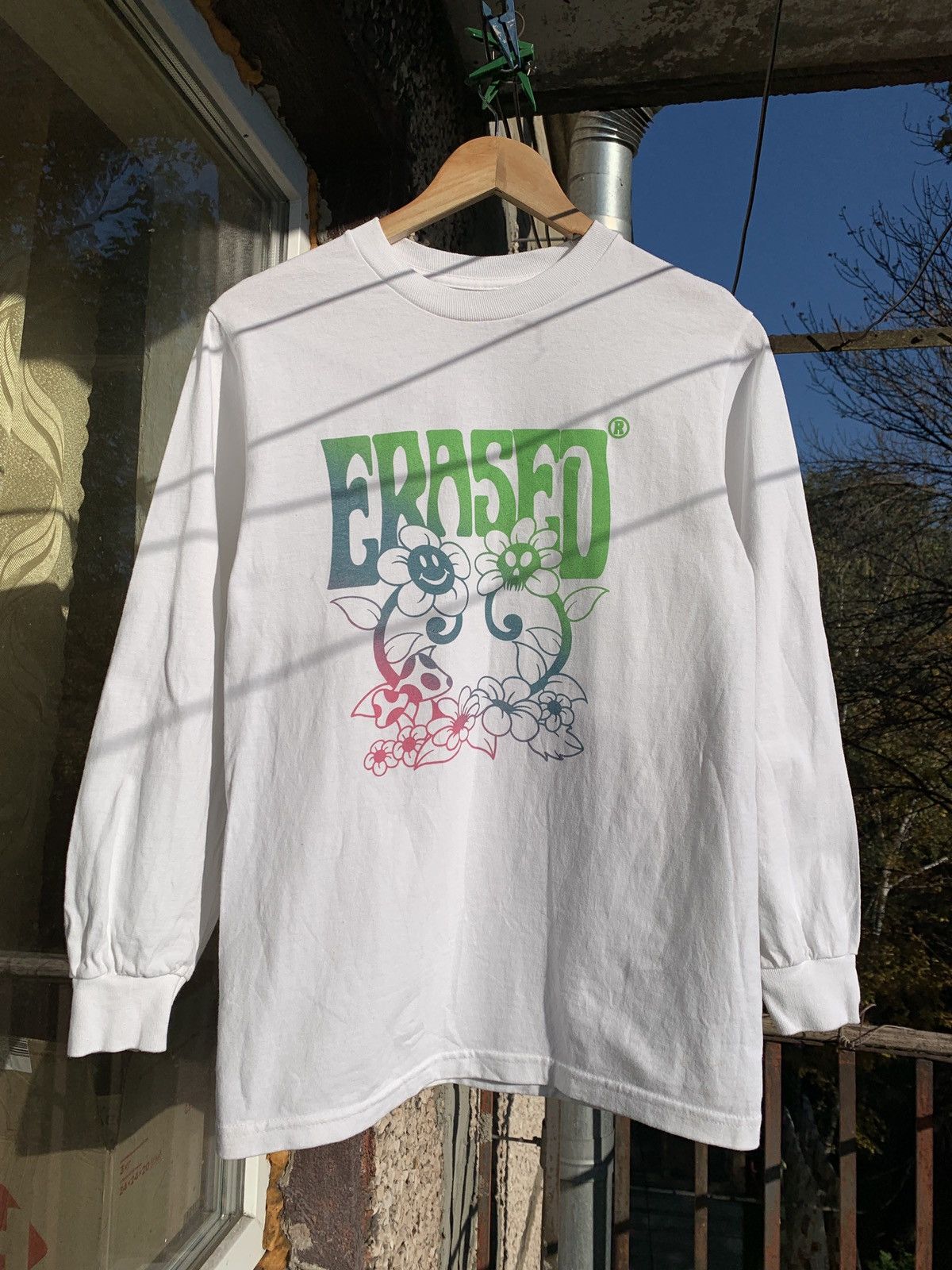 Erased Project Erased Project White Long Sleeve Shirt | Grailed