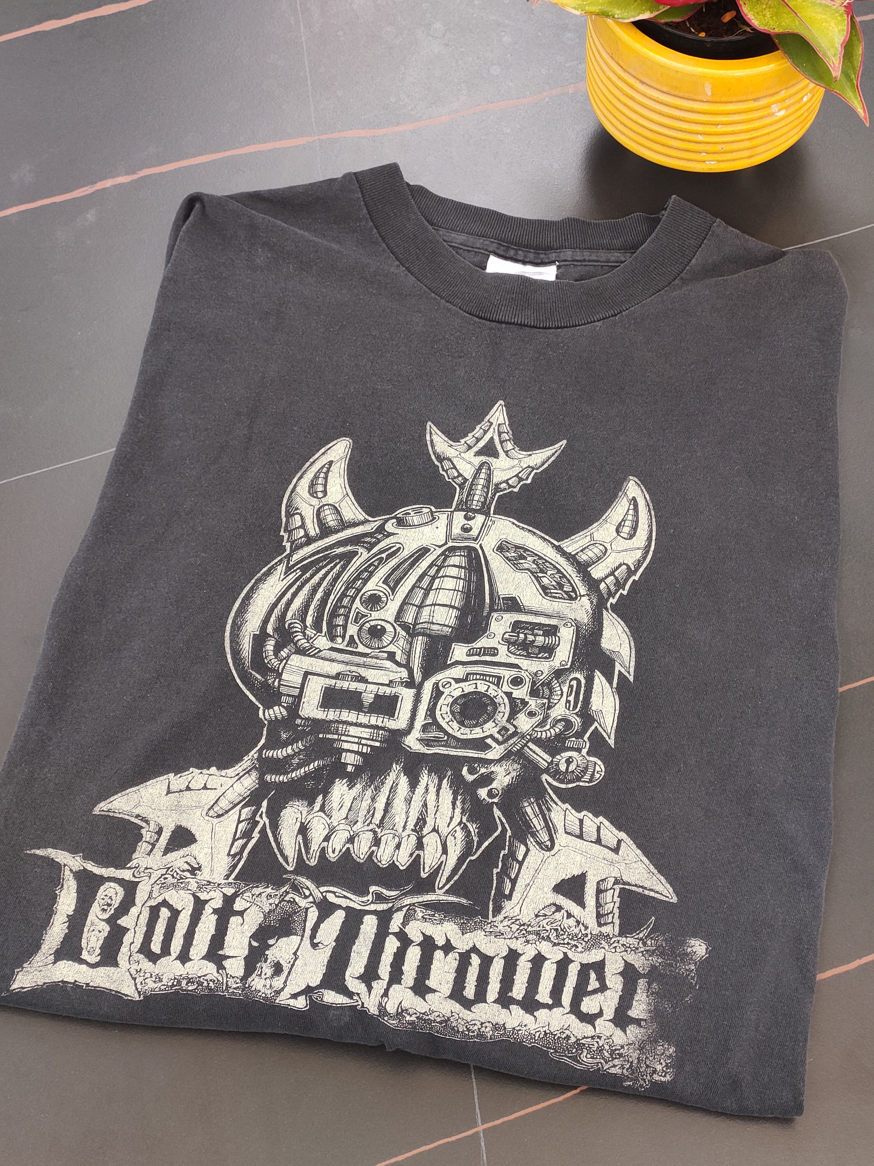 Band Tees Vintage 90s Bolt thrower (Mercenary) Ls shirt | Grailed