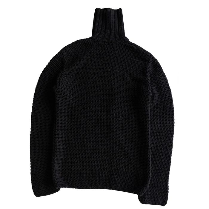 Carol Christian Poell AW03 Chainmail Acrylic Turtleneck Sweater | Grailed