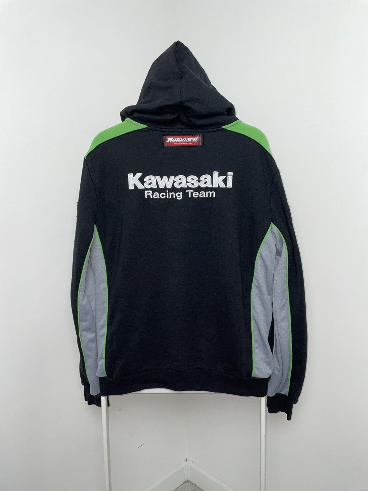 NASCAR Kawasaki jacket’s hoodie Japanes brand Moro racing | Grailed