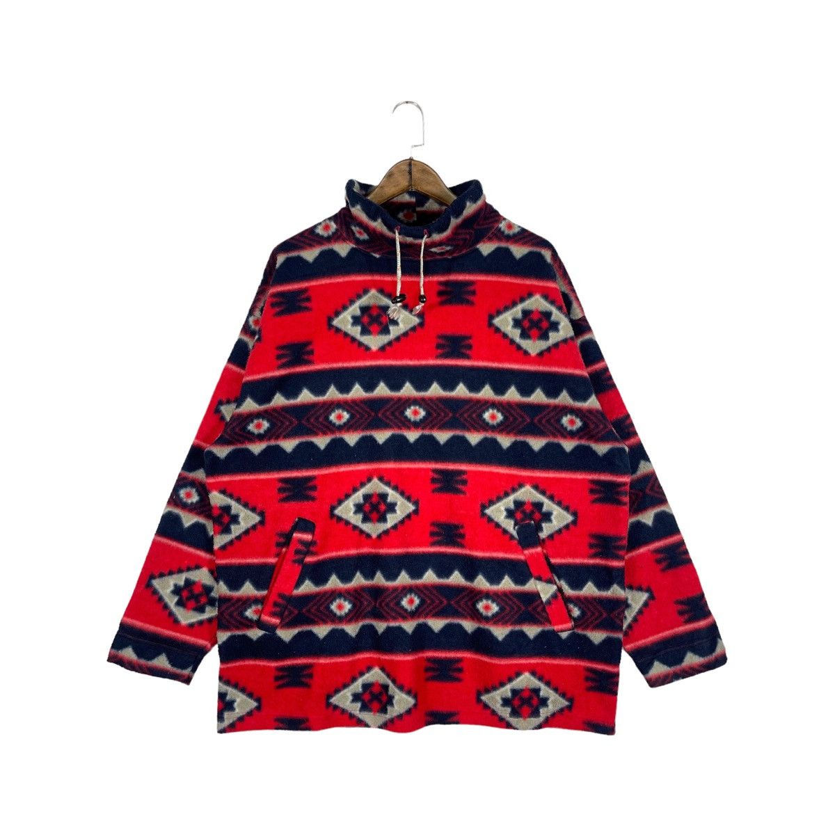 Native Vintage Southwestern Native Navajo Fleece Pullover | Grailed