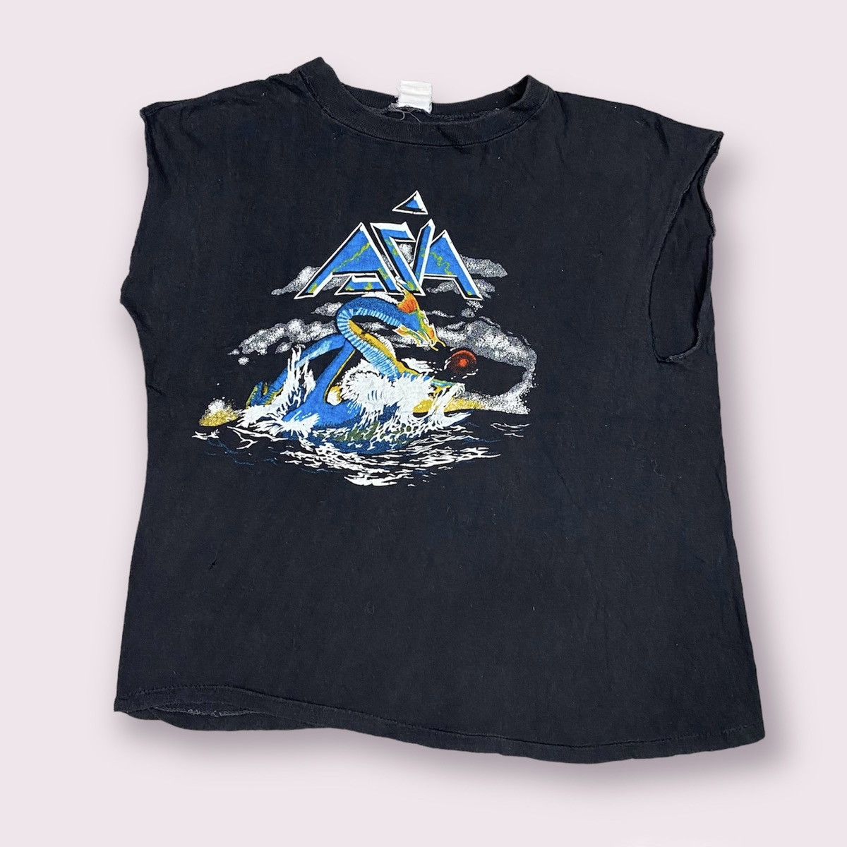 Band Tees × Streetwear × Vintage Vintage 80s Asia Band T-Shirt | Grailed