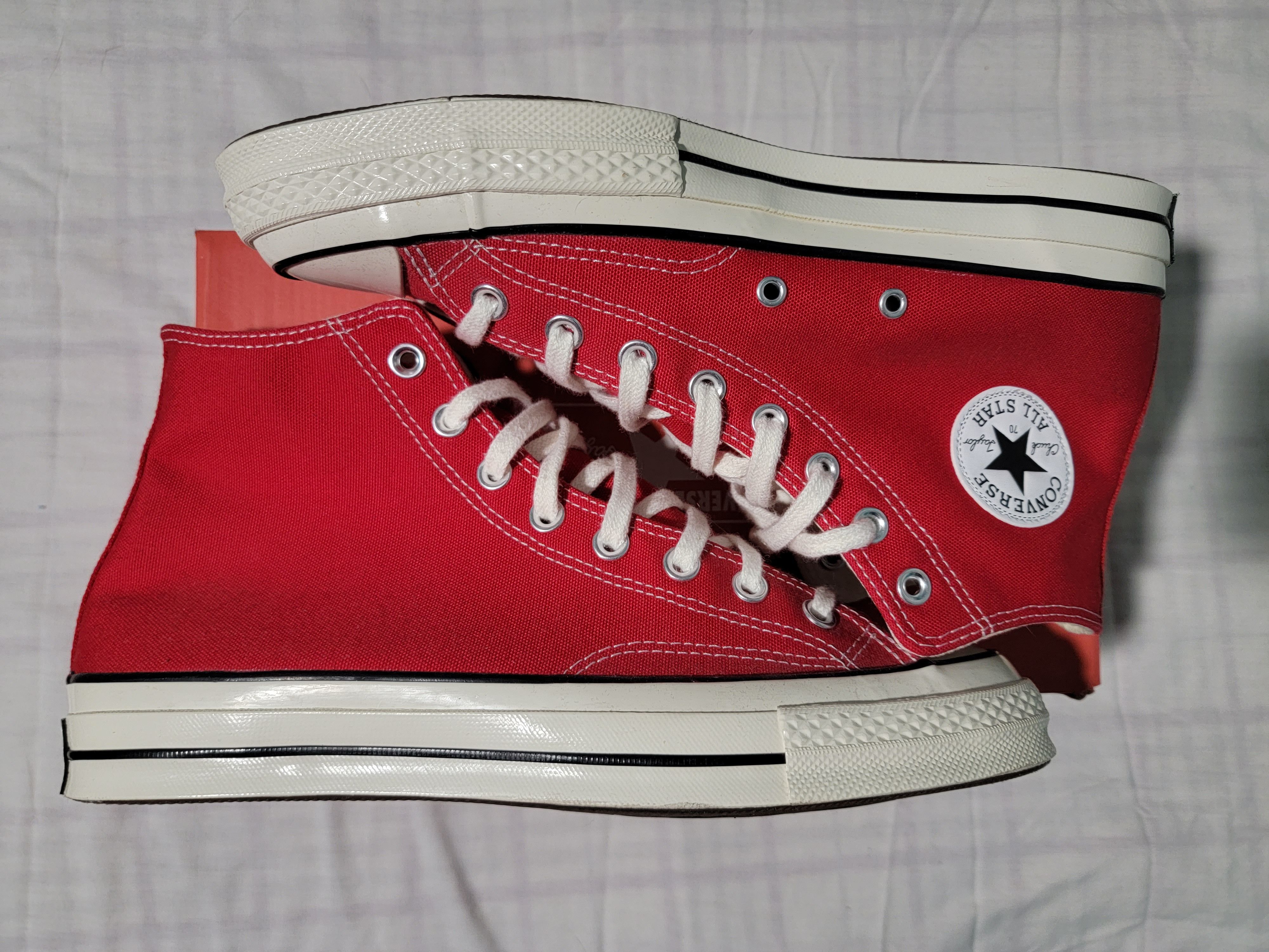 Converse Converse Chuck Taylor All-Star 70 Hi Red Enamel | Grailed