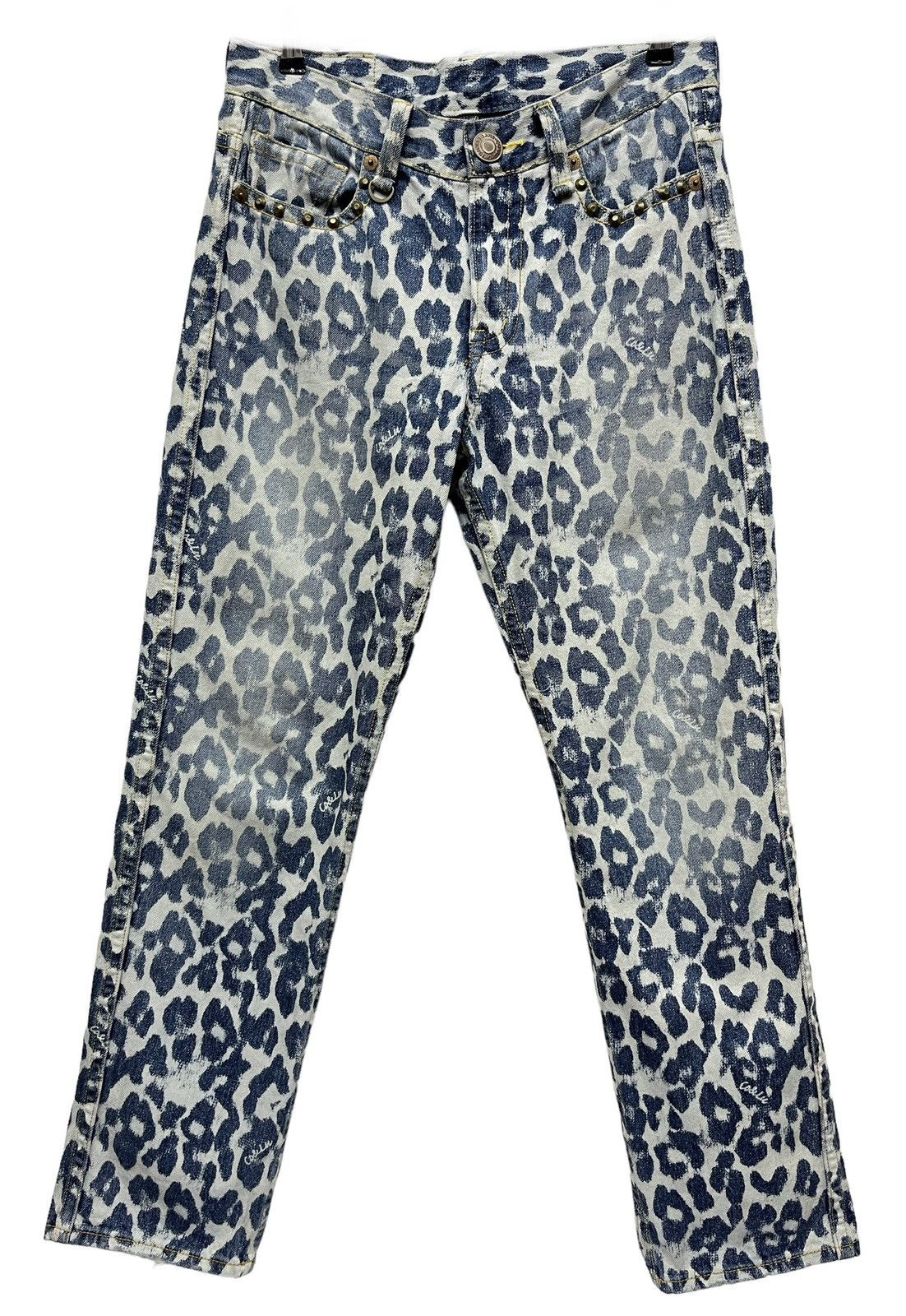 Japanese Brand FYE🔥Leopard Design Denim Pants Inspired by Hysteric ...